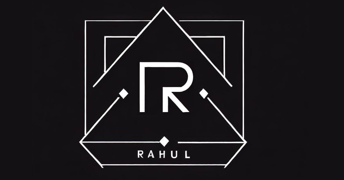 Rahul Name Logo Love